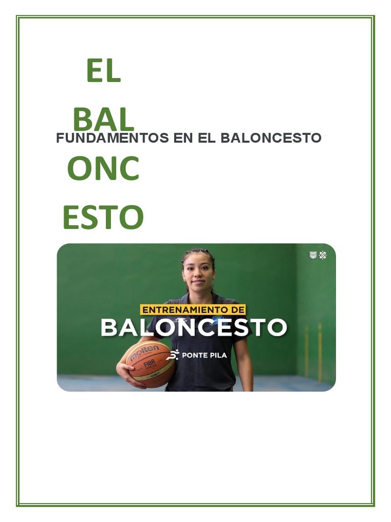 Fundamentos en El Baloncesto | PDF