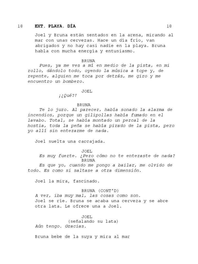 Encuentro en la playa: amor y sorpresas | PDF