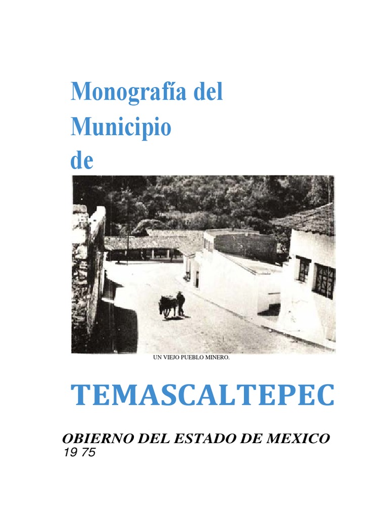 Temascaltepec_1975 | PDF | Río | Minería