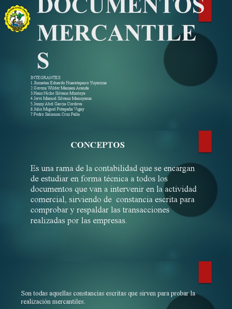 Documentos Mercantiles | PDF