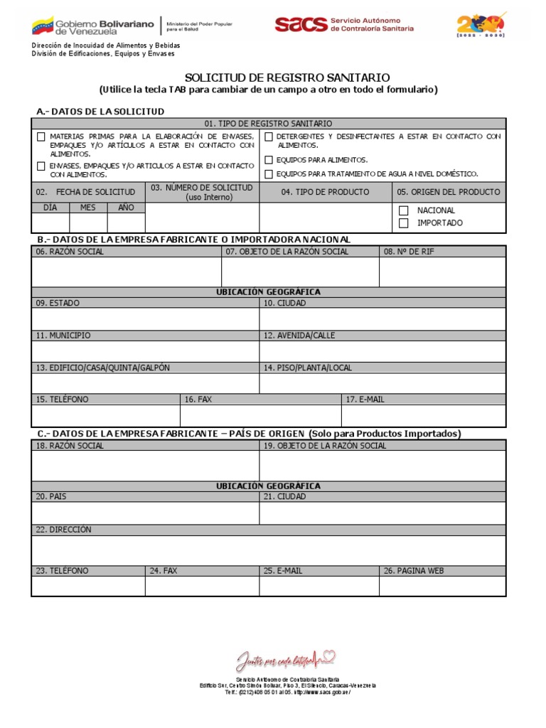 Registro Sanitario de Alimentos | PDF
