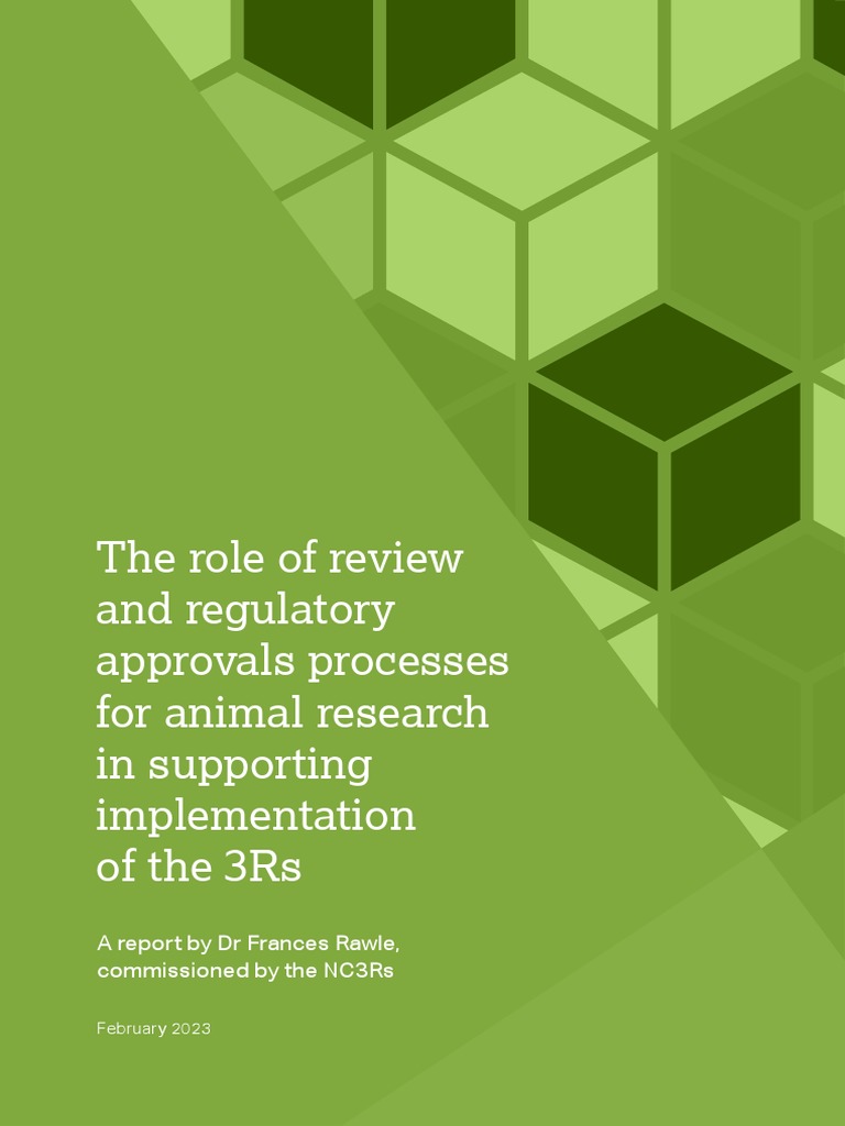 Review of 3Rs in Animal Research | PDF | Animal Welfare | Science