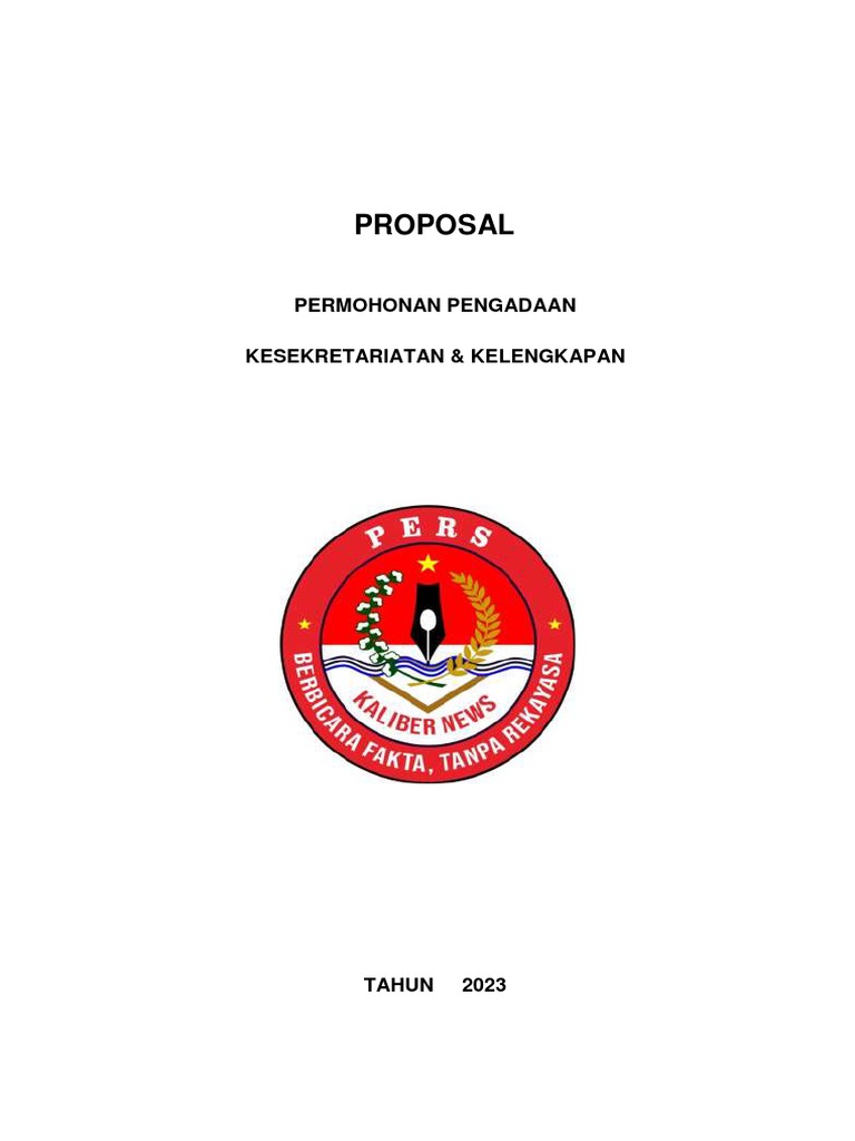 PROPOSAL - Dinas PU Provinsi | PDF