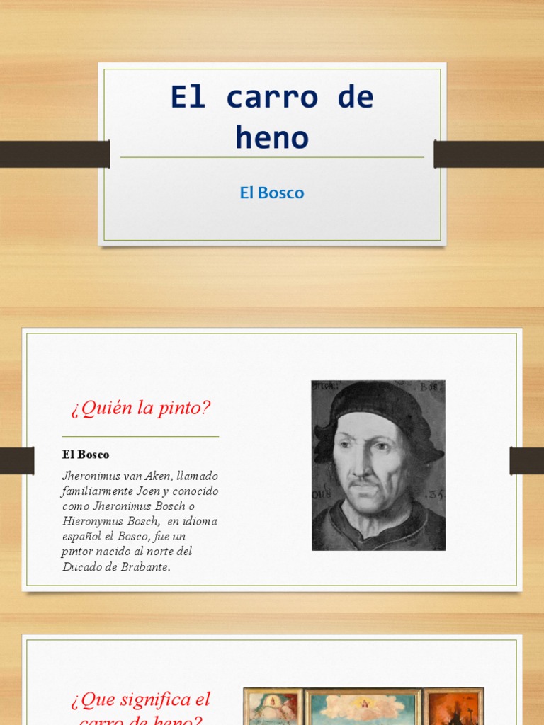 El Carro de Heno | PDF