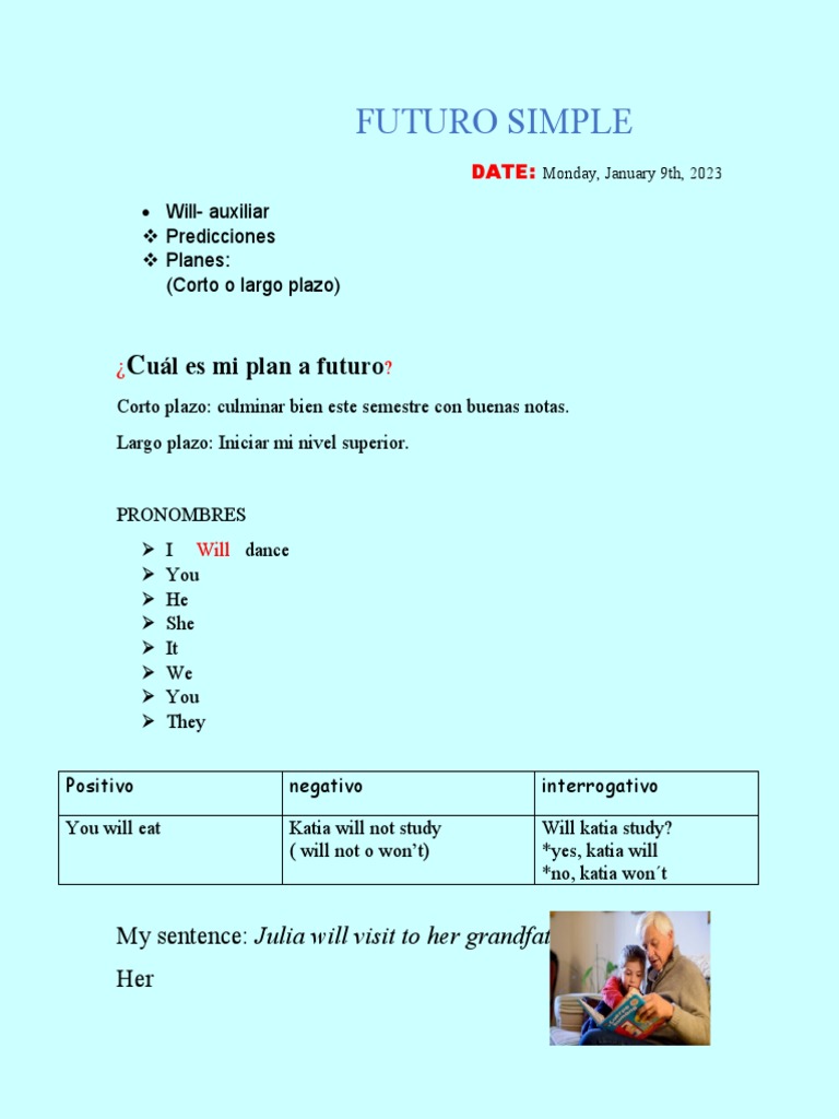 Futuro Simple | PDF