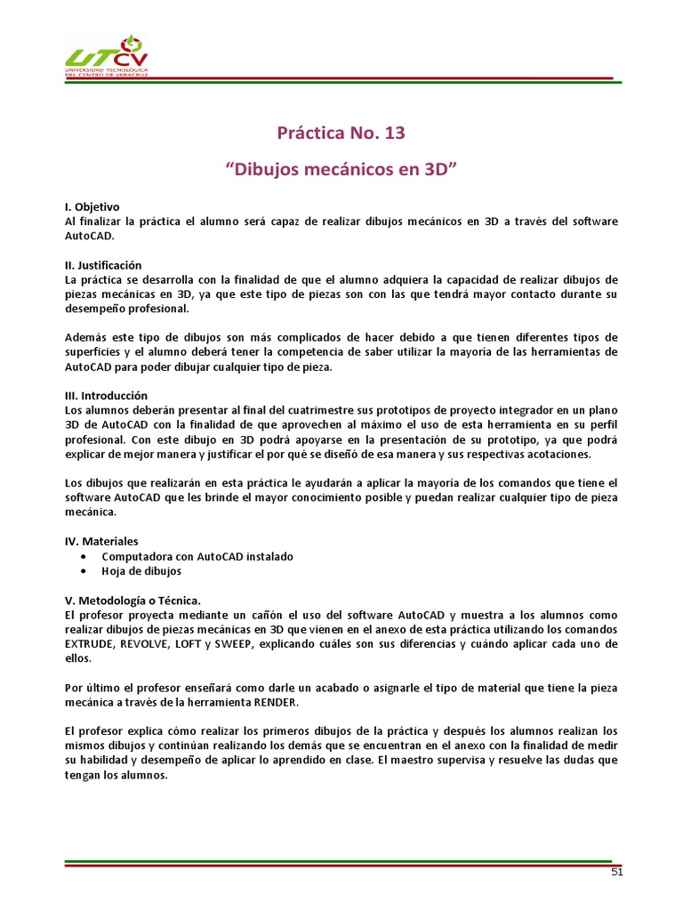 Práctica 13 - Pág. 51-60 | PDF