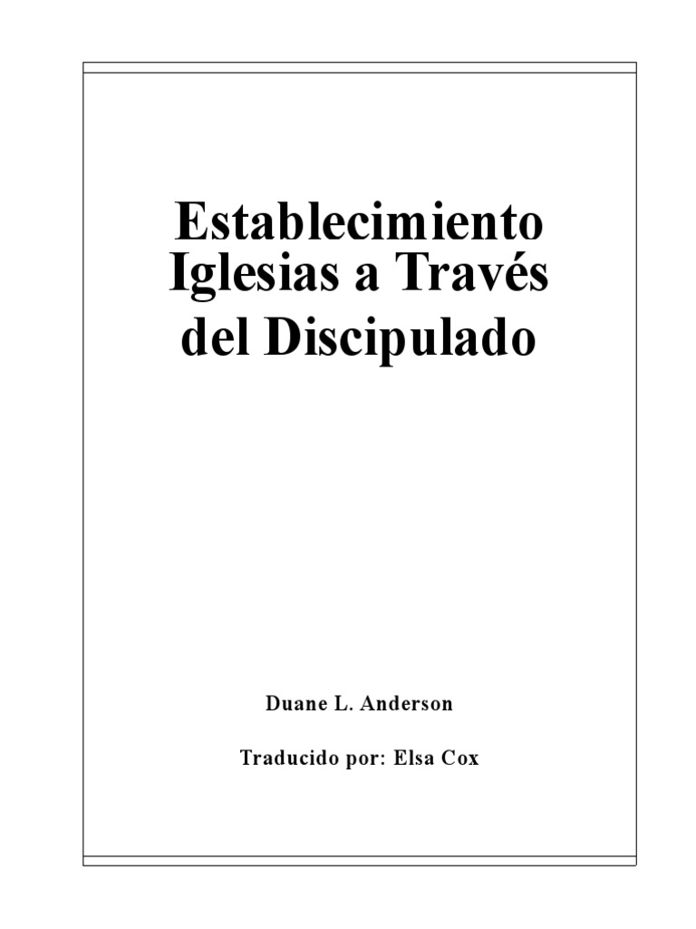 Plantación de Iglesias Con El Discipulado | PDF | Jesús | Evangelio de Mateo
