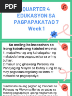 G7.week4.sariling Pananampalataya NG Diyos | PDF