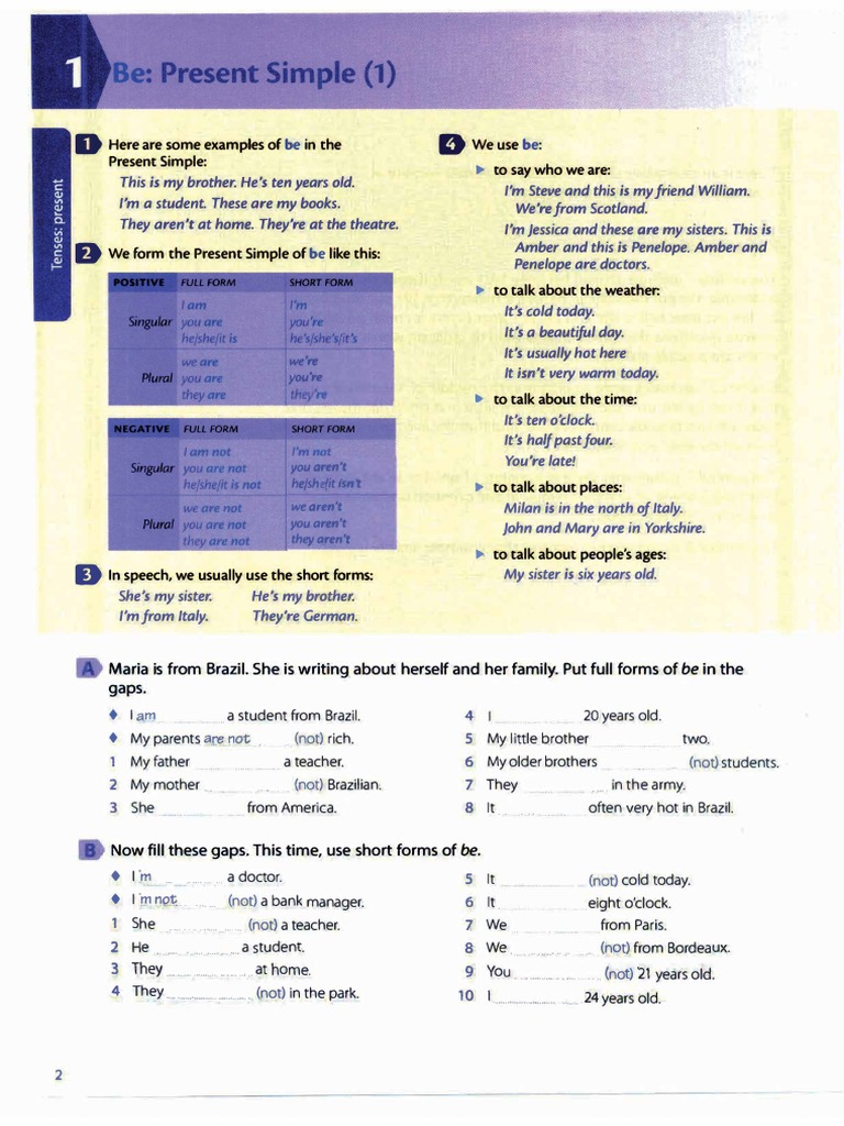Present Simple: Usage and Exercises | PDF | Linguistics | Languages
