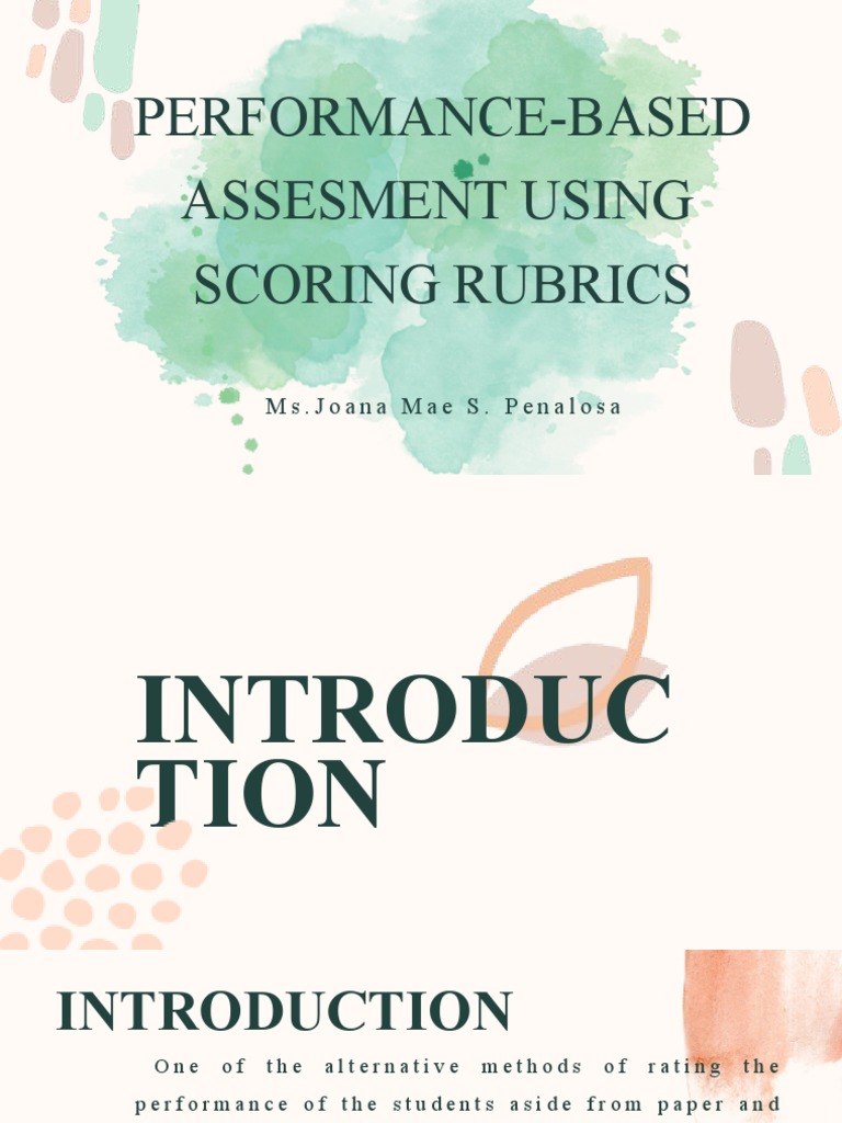 Scoring Rubrics | PDF | Rubric (Academic) | Educational Assessment