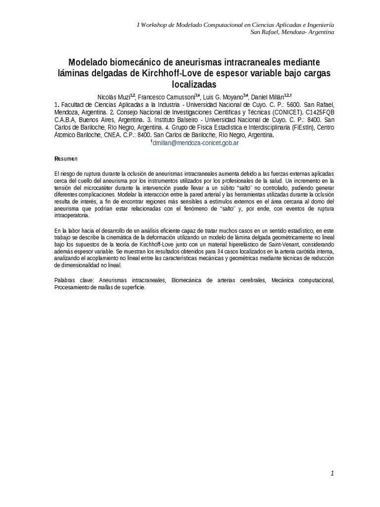 Workshop Mocca I | PDF | Biomecánica | Ciencias fisicas