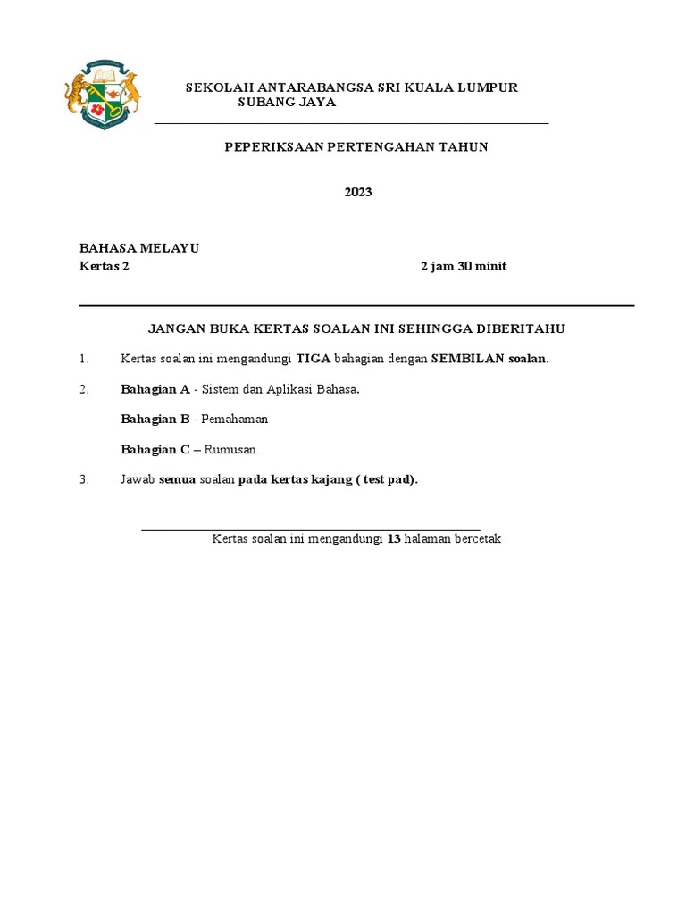 Last Y10 Midterm 2023 | PDF