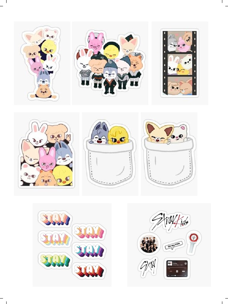 Skzoo Stickers | PDF