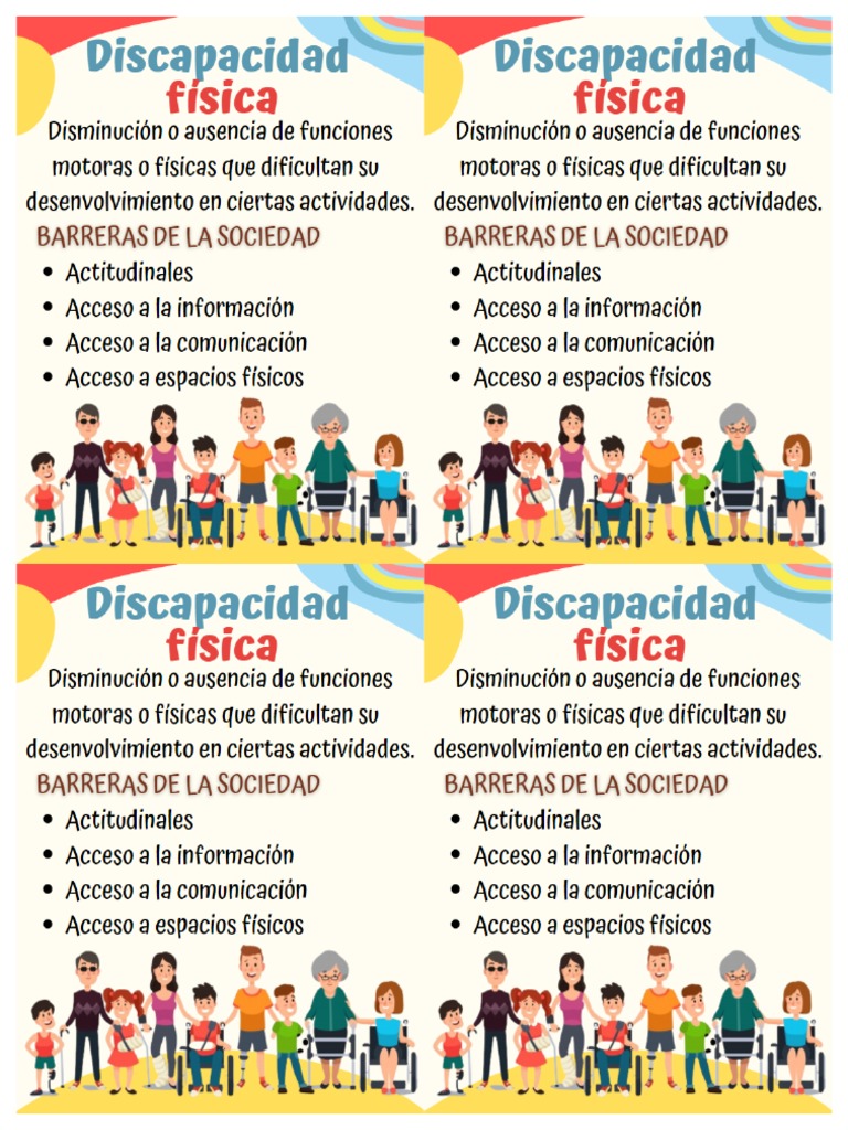 Flyer-Discapacidad Física | PDF