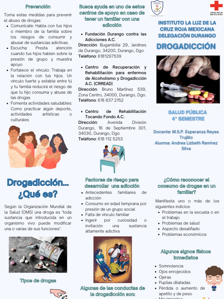 Drogadicción... ¿Qué Es | PDF | La dependencia de sustancias | Drogas