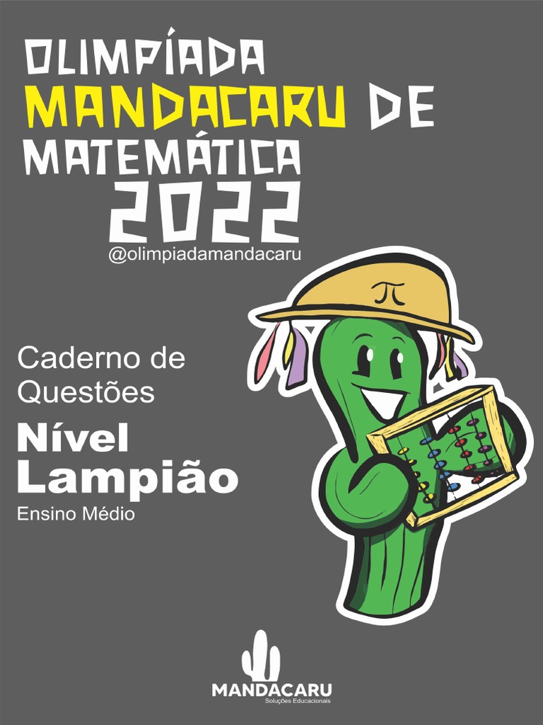 Olimpíada Mandacaru Matemática 2022 | PDF | Geometria | Cor