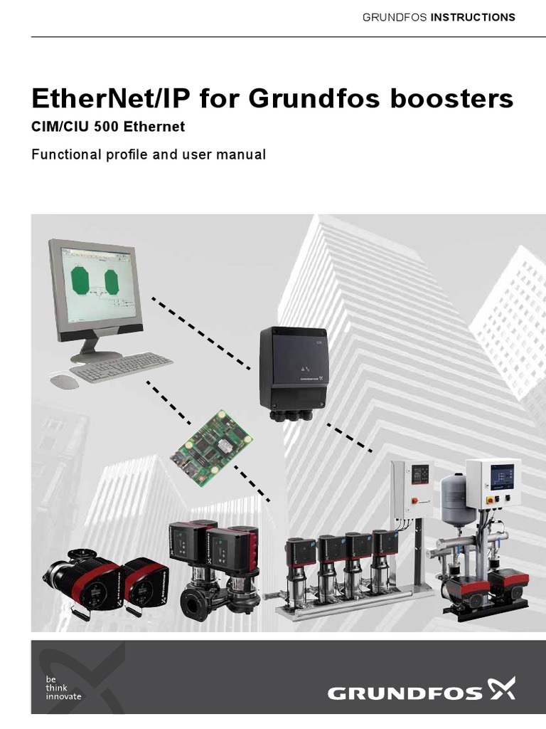 Grundfos EtherNet/IP Booster Manual | PDF | Transmission Control ...