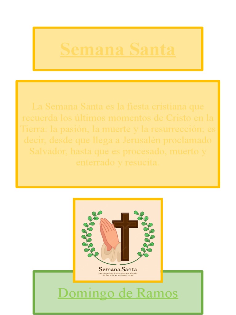 Albúm Sobre La Semana Santa | PDF
