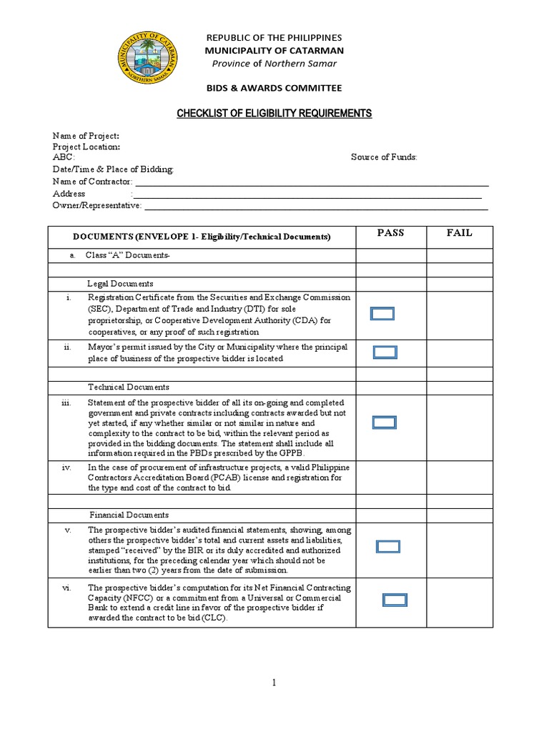 Checklist Pdf Joint Venture Business Law
