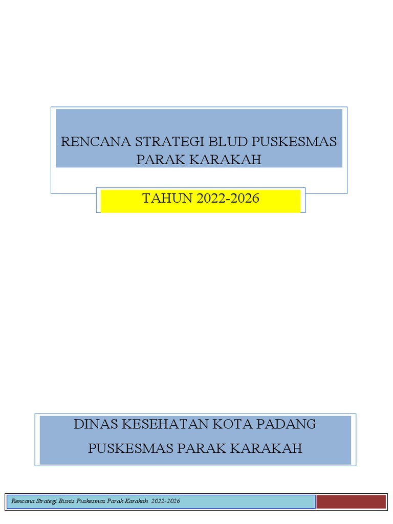 RSB Parker Format Baru | PDF