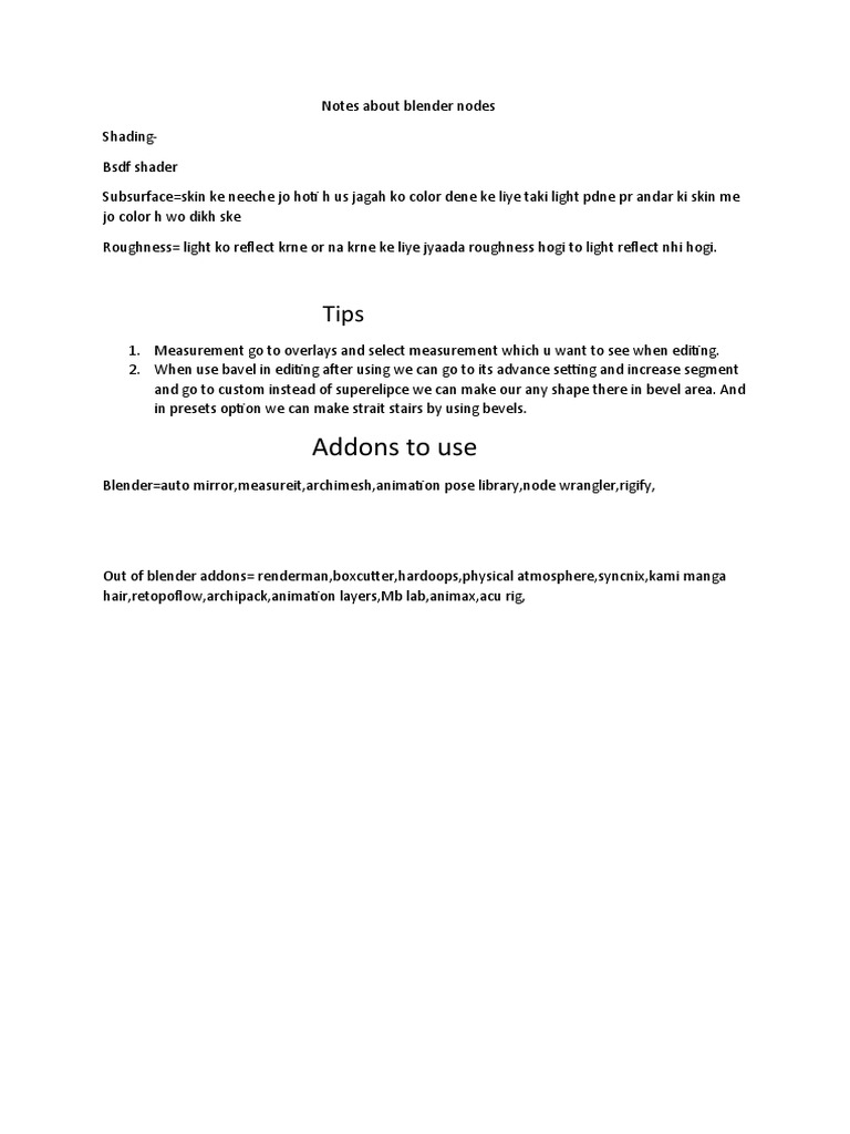 Blender Object Making | PDF | Shader | Image Processing