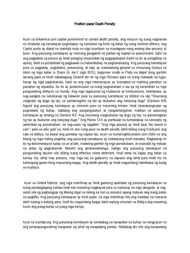 Death Penalty | PDF