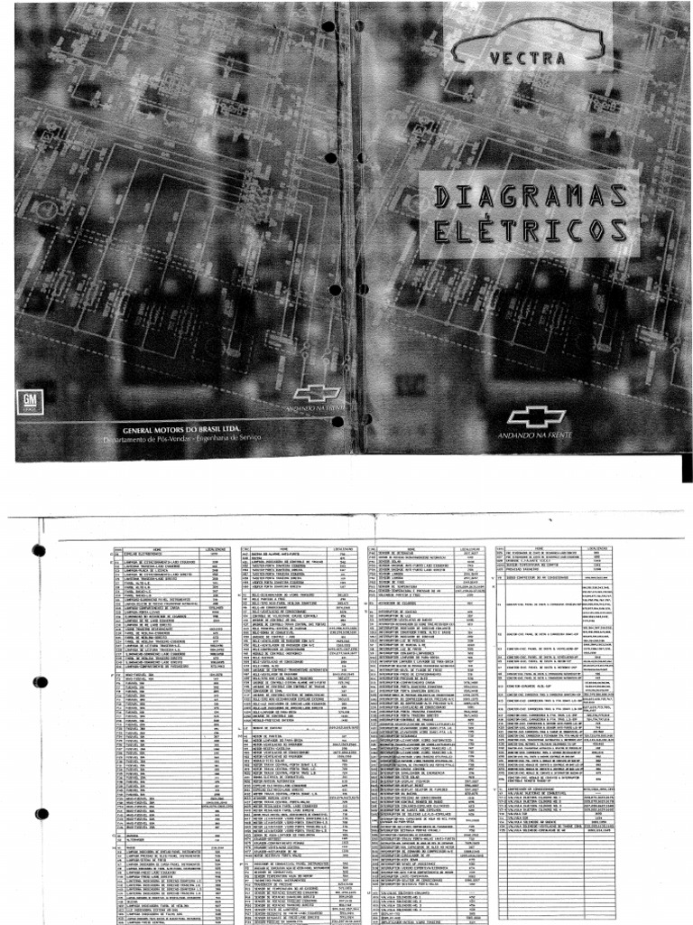 Esquema Eletrico Vectra B Diagramas 221116 150806 | PDF
