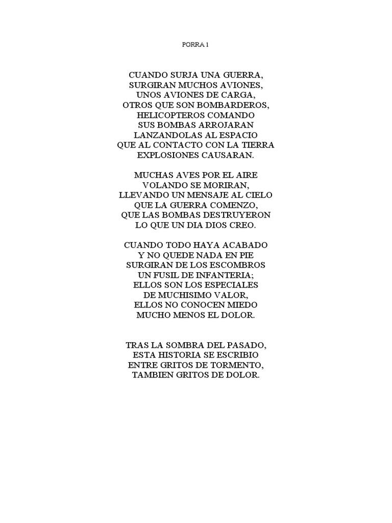 Porras y Marchas - 063339 | PDF | Guerra | Militar