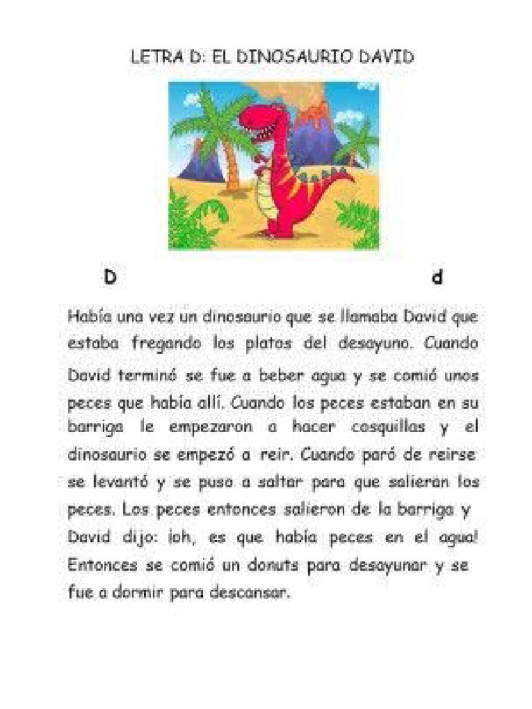 Dinosaurio David | PDF