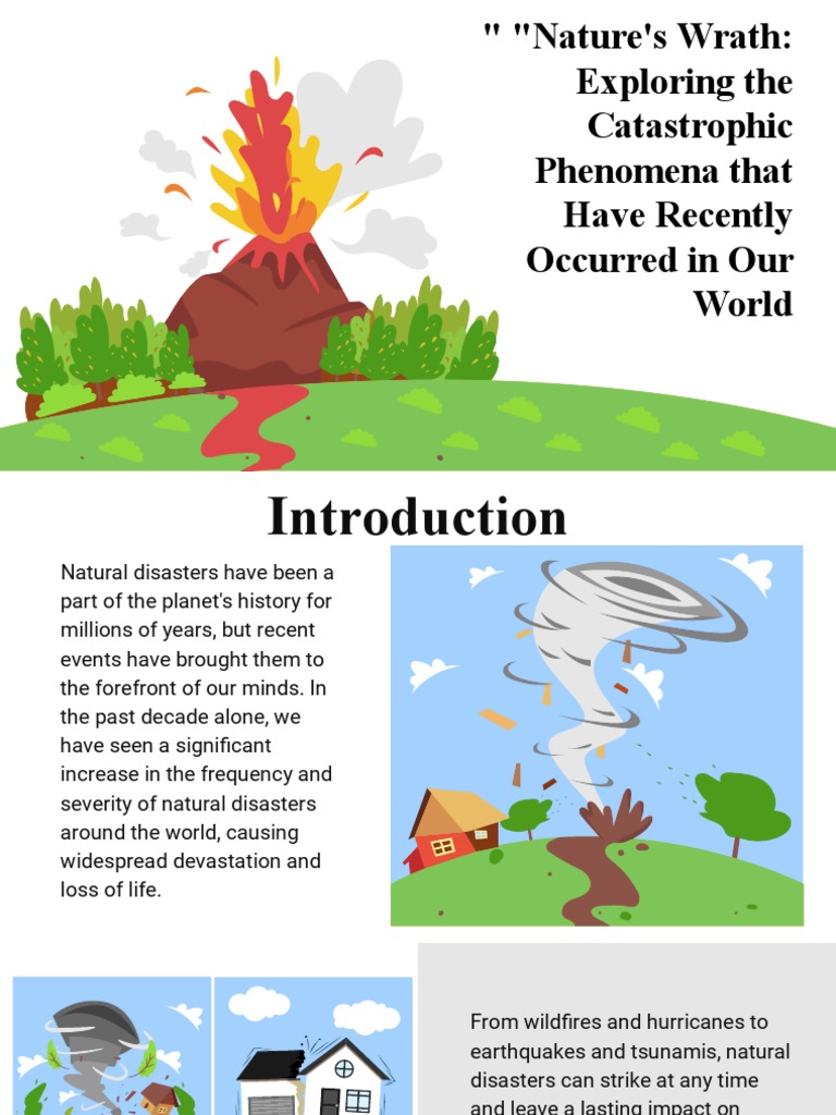 Recent Natural Disasters Analysis | PDF | Natural Disasters | Emergency ...