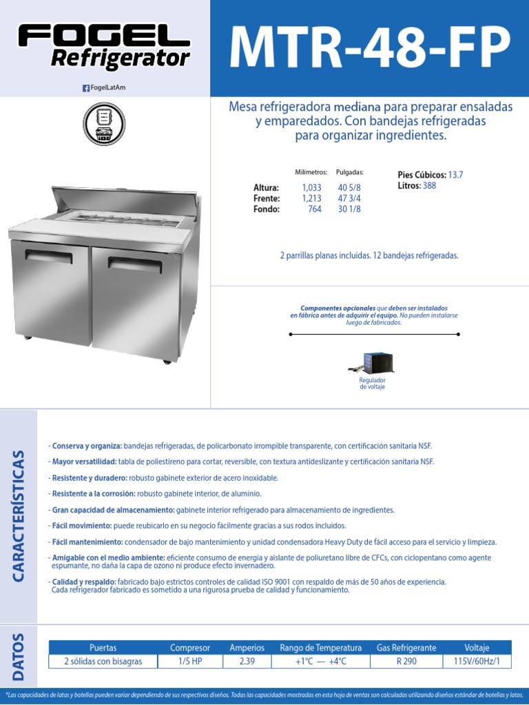 MTR-48-FP | PDF | Materiales | Química