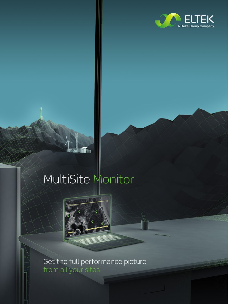 Eltek Multisite Monitor Brochure Screen | PDF | Server (Computing) | Computer Network