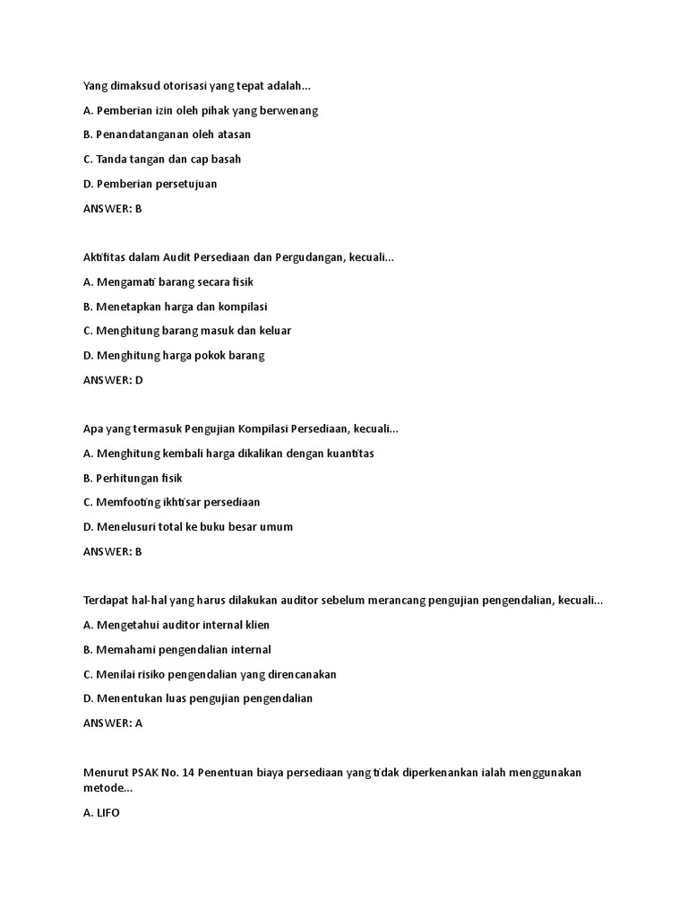 Audit Sistem Informasi | PDF | Bisnis