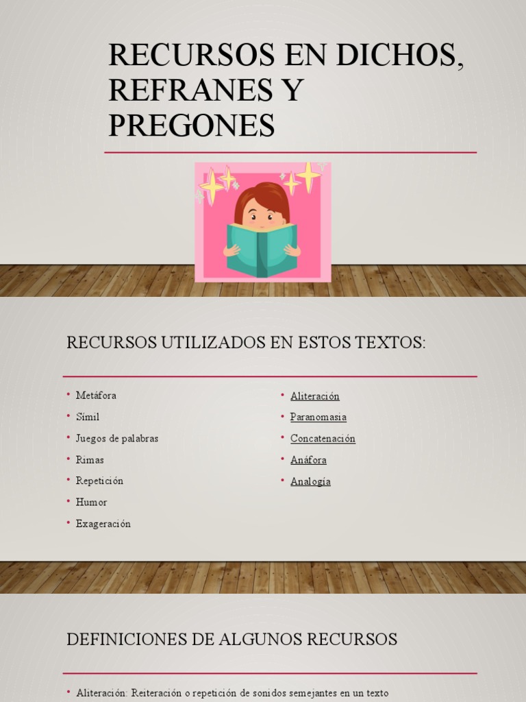 Actividad Dichos, Refranes y Pregones | PDF