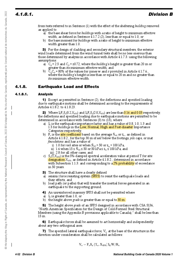 nbc2020 - Section 4.1.8 | PDF