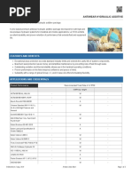Lubrizol Additives Fact Sheet | PDF | Motor Oil | Lubricant