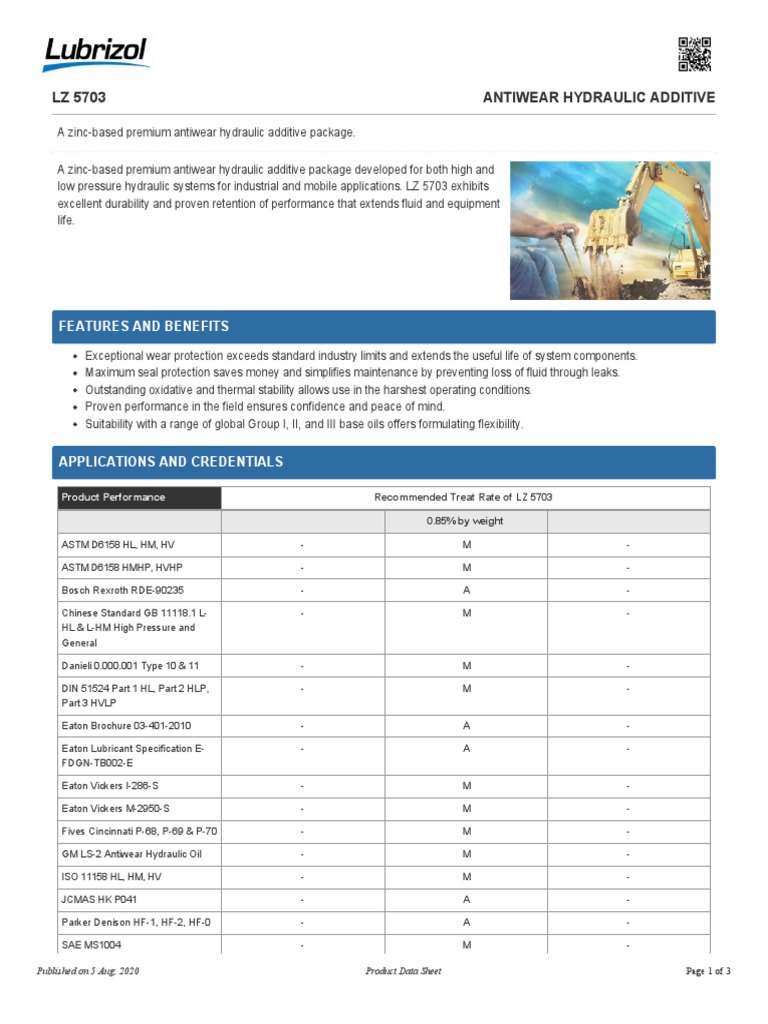 PDS LZ 5703 | PDF | Viscosity | Pump