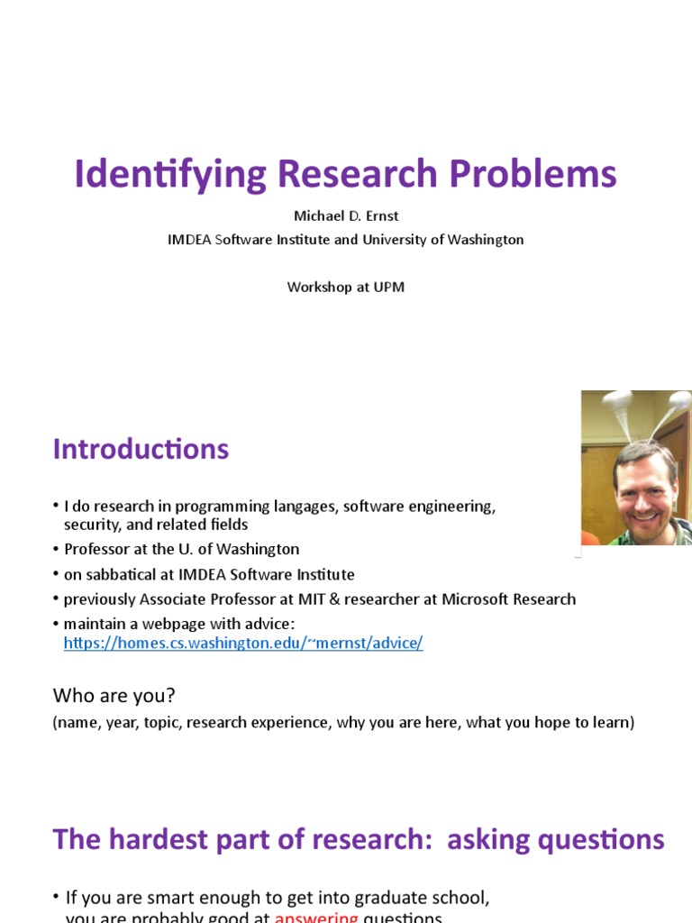 Research Problems Slides | PDF Research Problems Slides | PDF