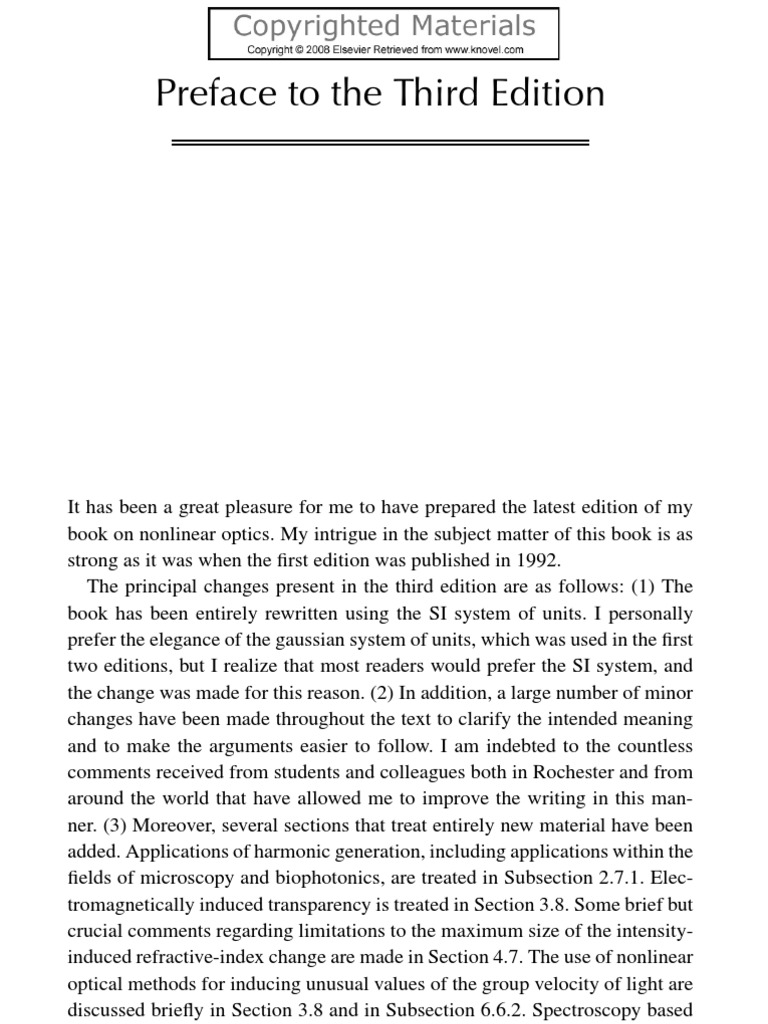 Preface | PDF | Optics | Cognitive Science