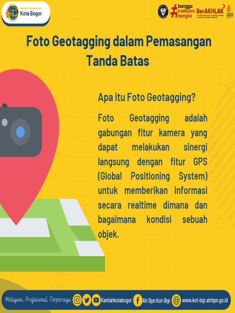 Tata cara Pengambilan Foto Geotagging | PDF