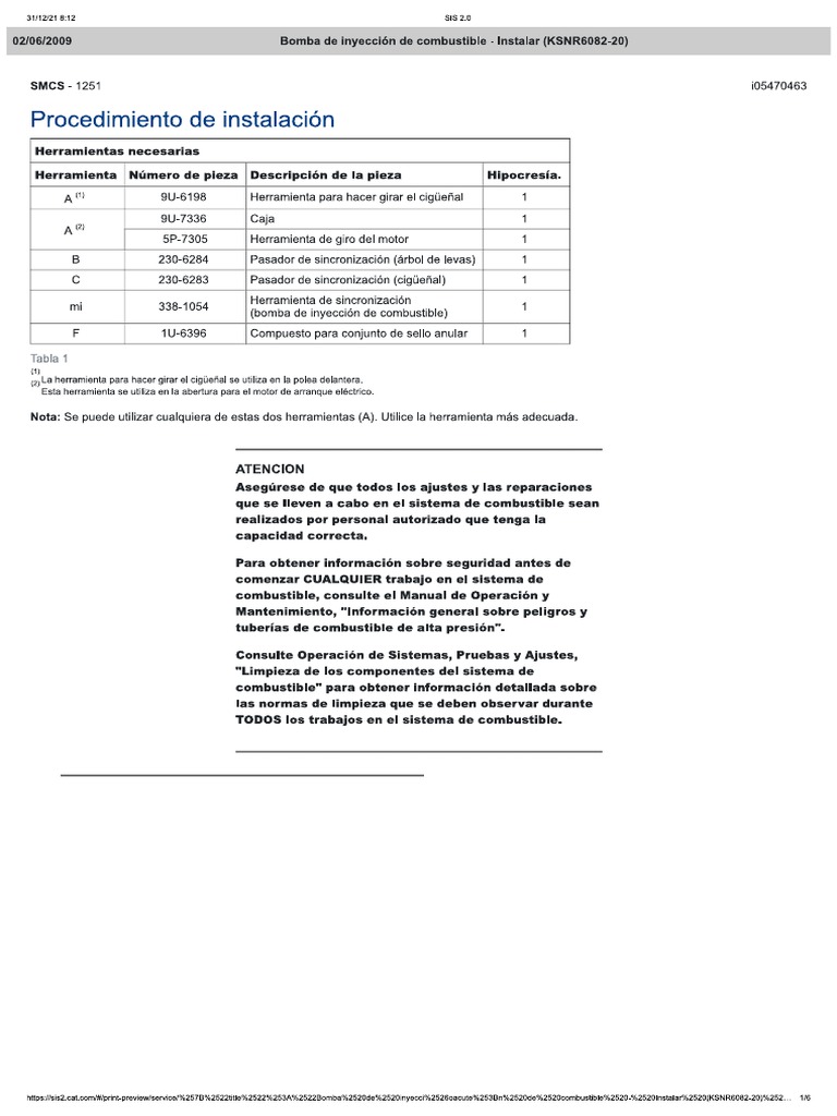 Procedimiento de Instalacion | PDF