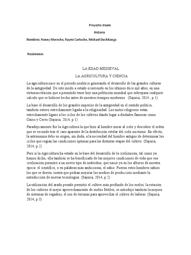 Proyecto Steam 1 | PDF | Suelo | Agricultura