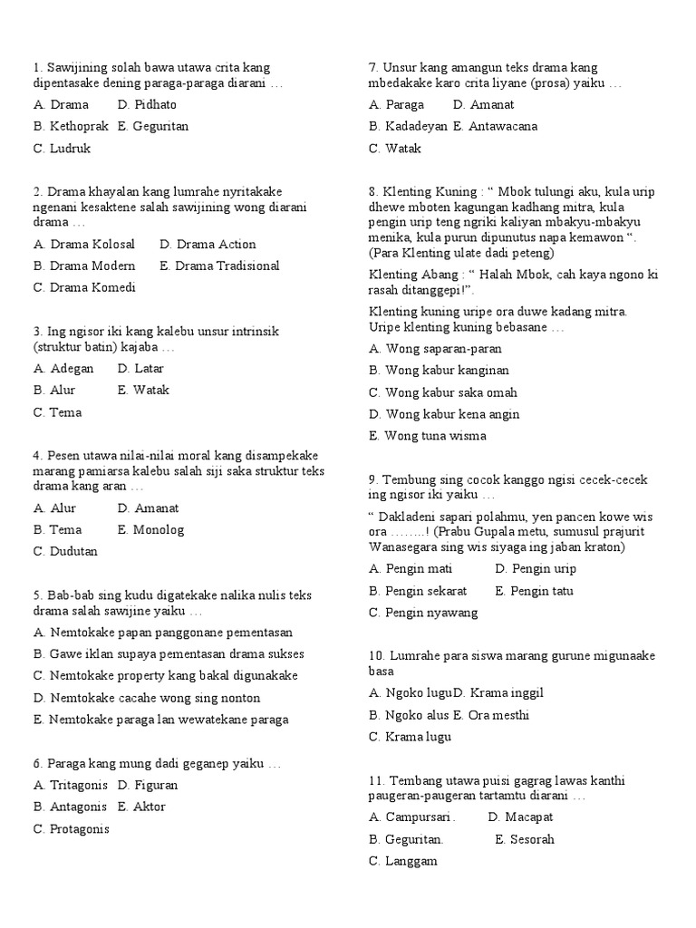 B.daerah Kls 11 | PDF