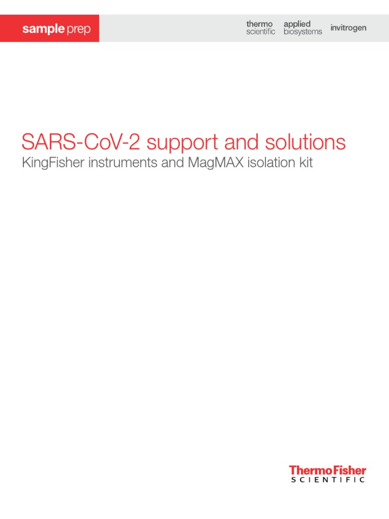 Sars Cov 2 Support Solutions Kingfisher Instruments Magmax Isolation ...