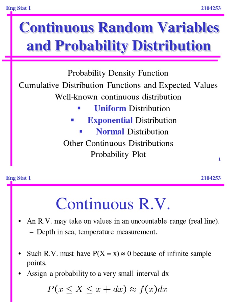 4_Continuous_Probability_Distribution.9188.1578362393.1974 | PDF ...