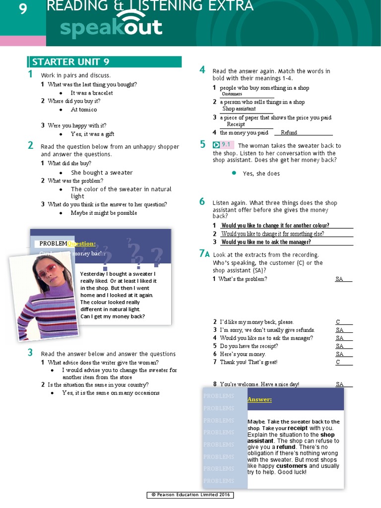 So - 2ND - Ed - Sta - Read - Extra - U9 Andres Gonzalez | PDF