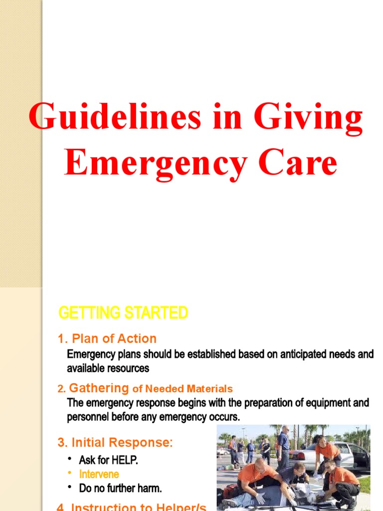 Emergency Rescue | PDF | First Aid | Emergency
