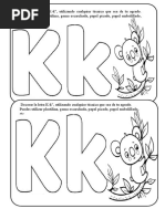 Letras Tortuga Mono y Jirafa | PDF