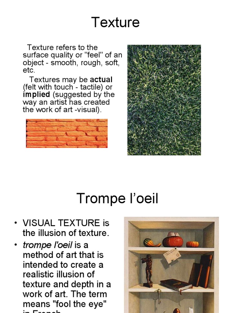 Texture | PDF