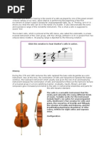 Cello Range and Clef Overview | PDF | Cello | Clef